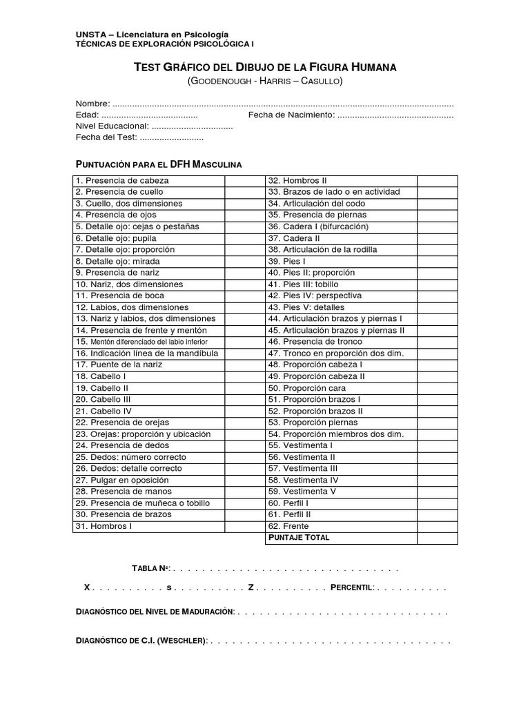 Protocolo DFH Casullo | PDF | Estudios de idiomas extranjeros