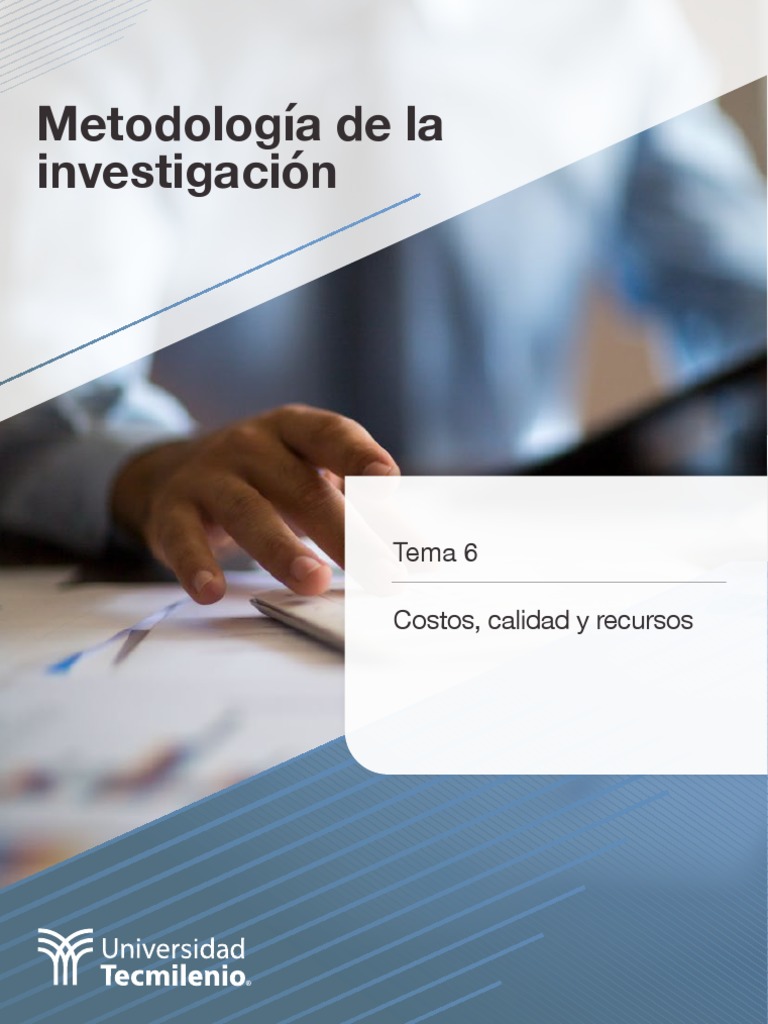 Tema 6. - Costos, Calidad y Recursos. | PDF | Calidad (comercial) | Presupuesto