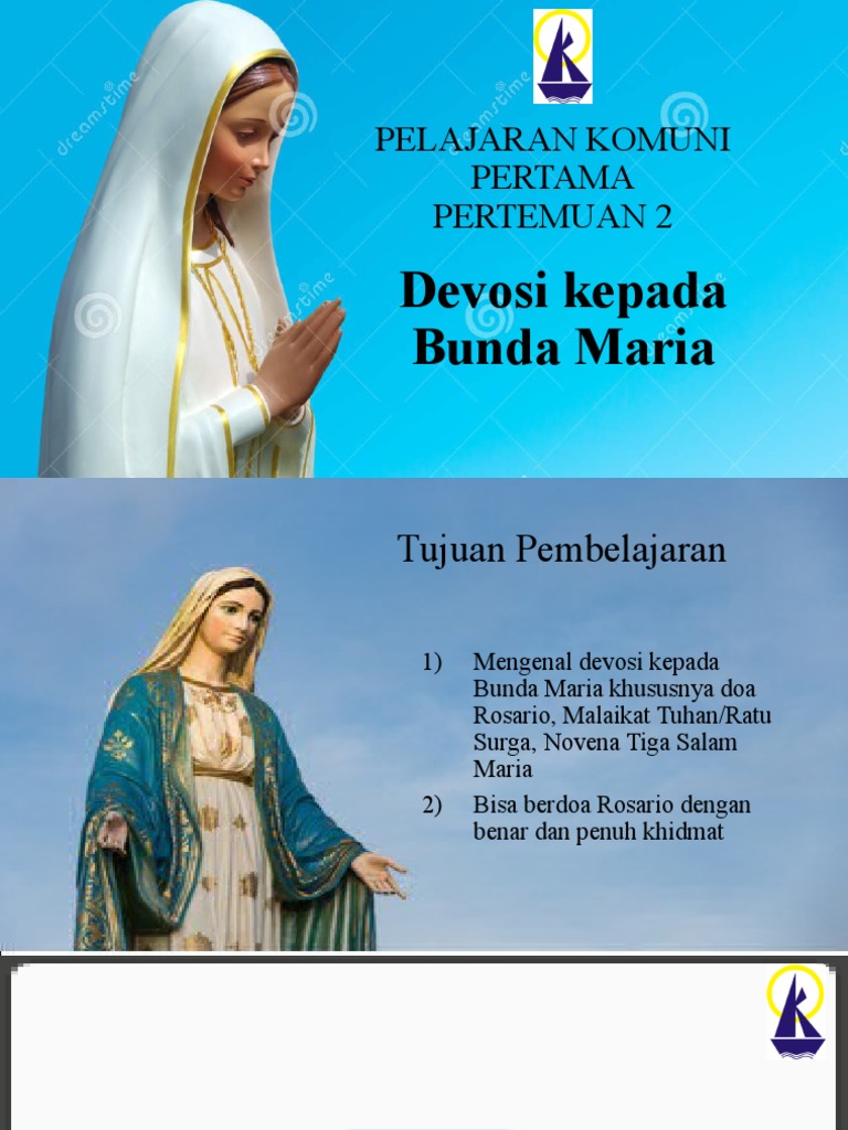 Devosi Kepada Bunda Maria | PDF