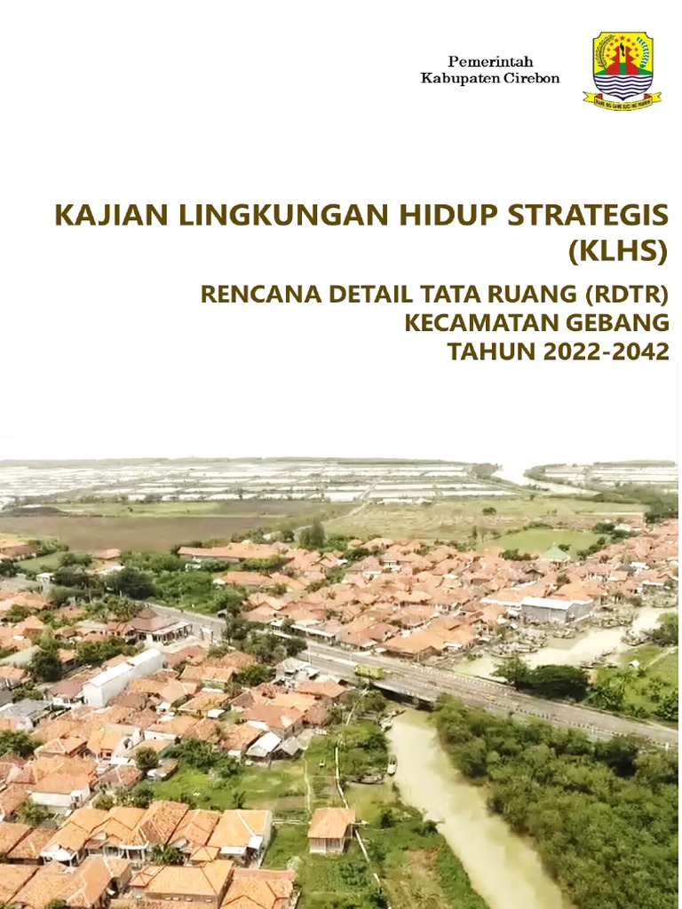 Dokumen KLHS RDTR Kecamatan Gebang 2022-2042 | PDF