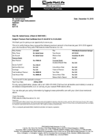 Medical Insurance Premium Receipt-Family | PDF | Insurance | Taxes
