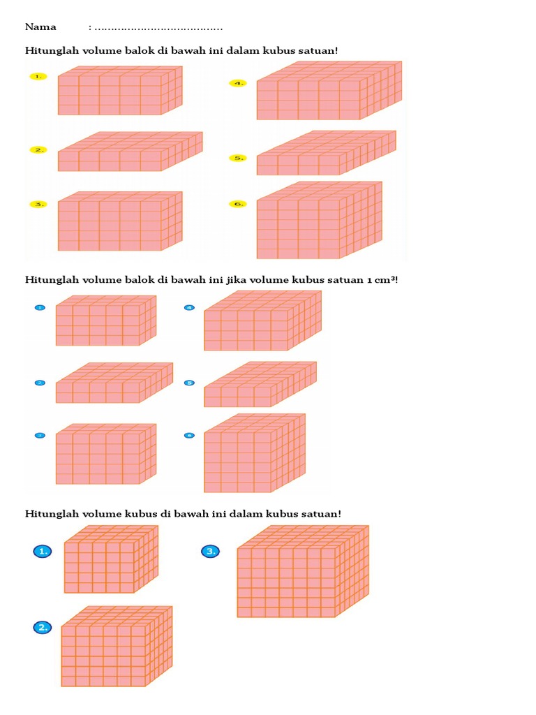 Soal Balok Dan Kubus | PDF
