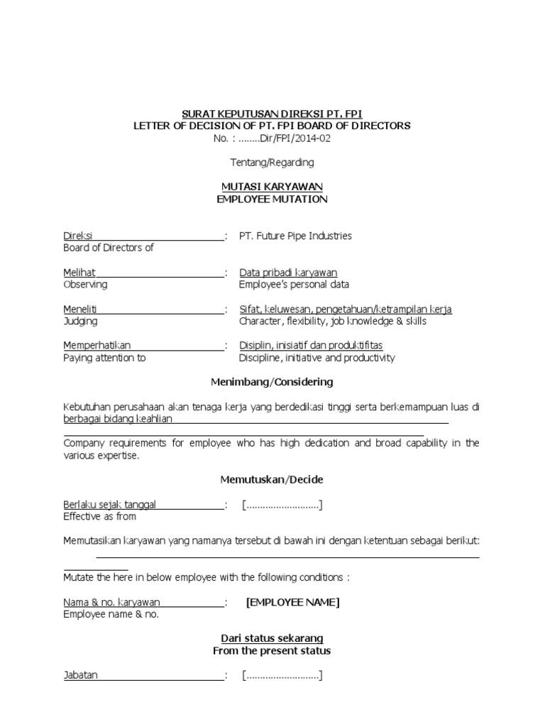 Mutation Letter | PDF
