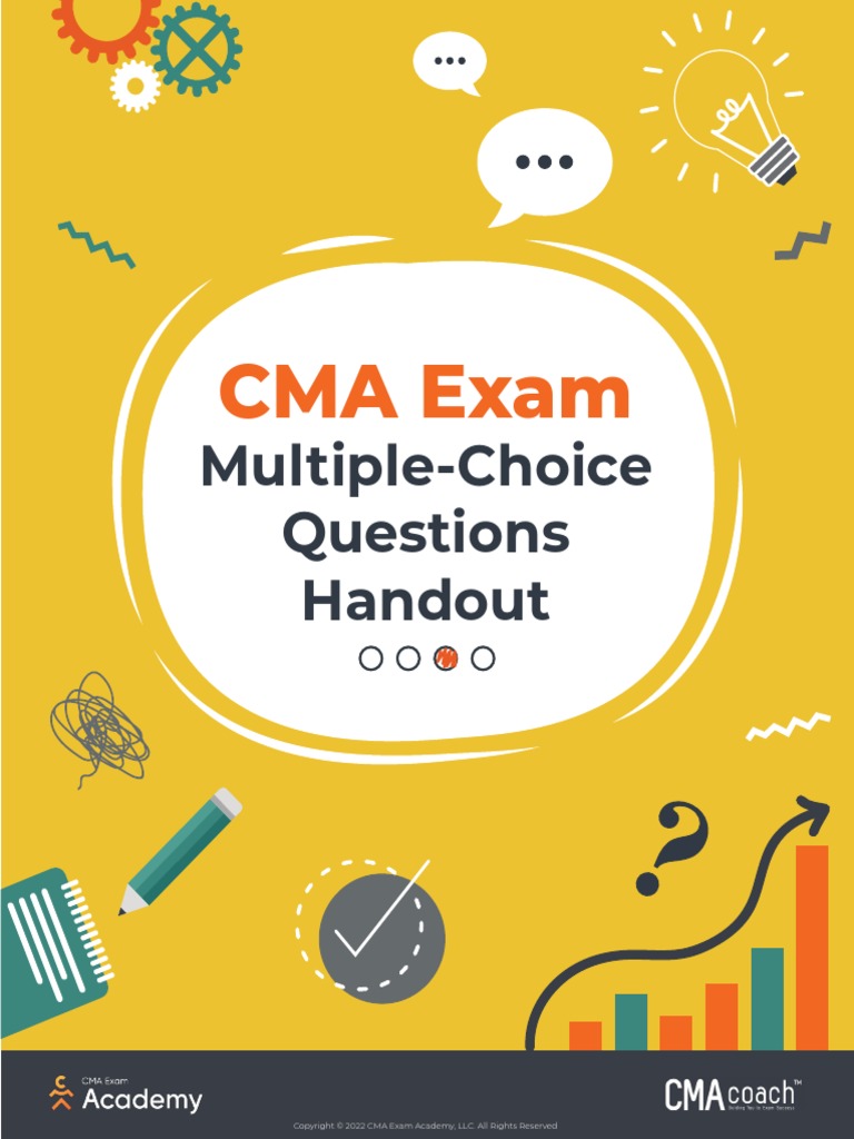 CMA Exam: Multiple-Choice Questions Handout | PDF | Investing | Revenue