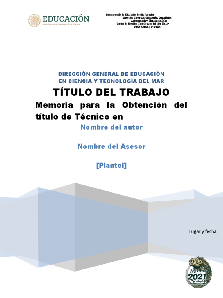 Formato opción C (1) | PDF | Hipótesis | Memoria