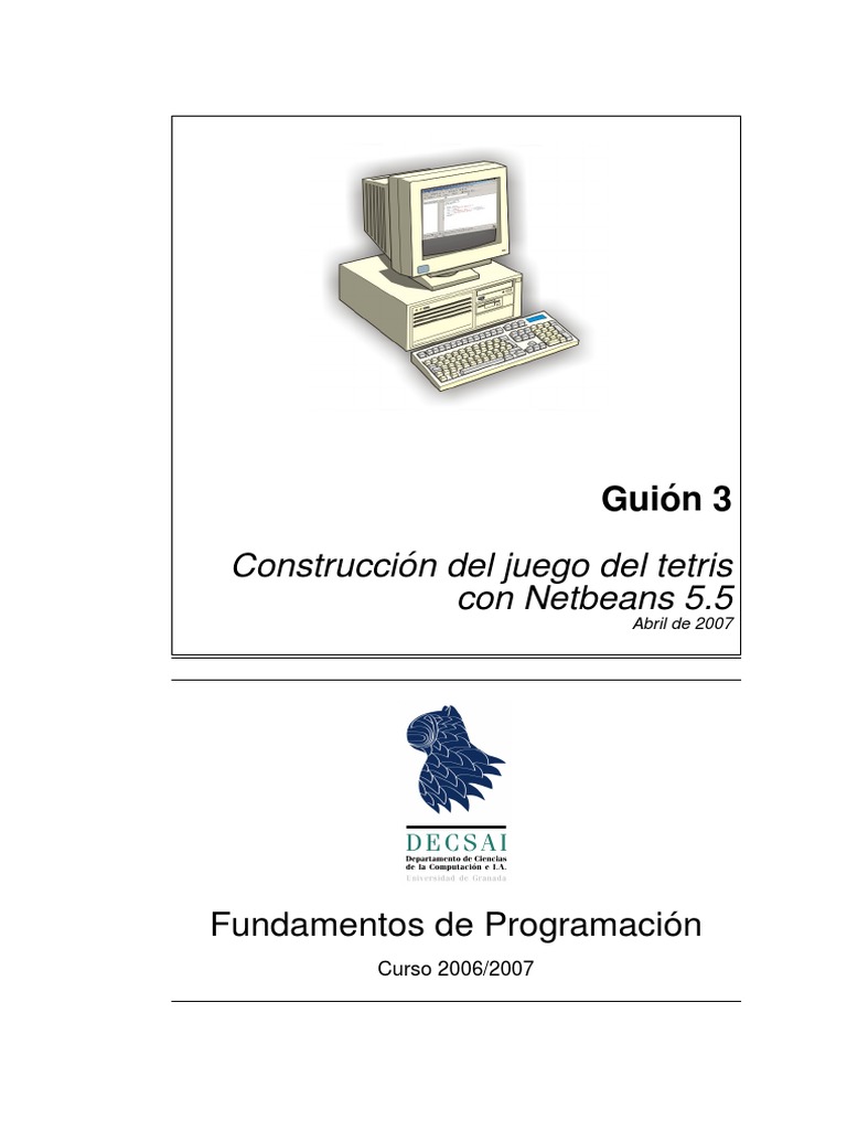 Tetris en NetBeans 5.5: Guía de Creación | PDF | Java (lenguaje de ...