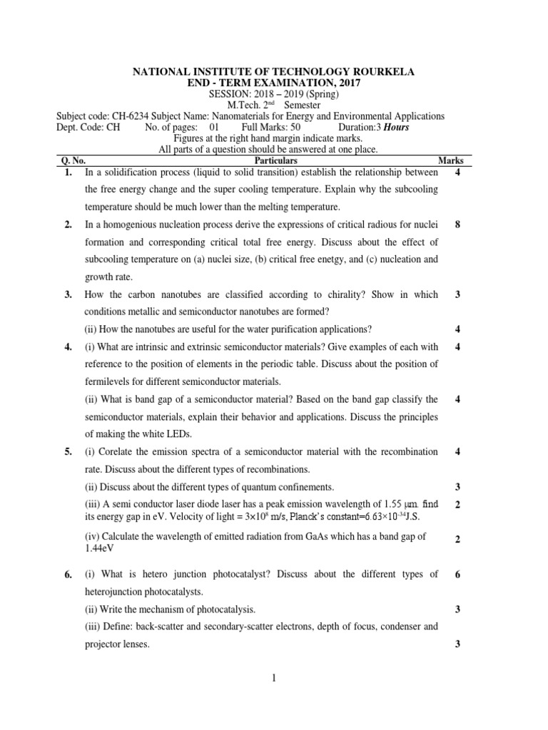 CH6234 | PDF | Band Gap | Semiconductors