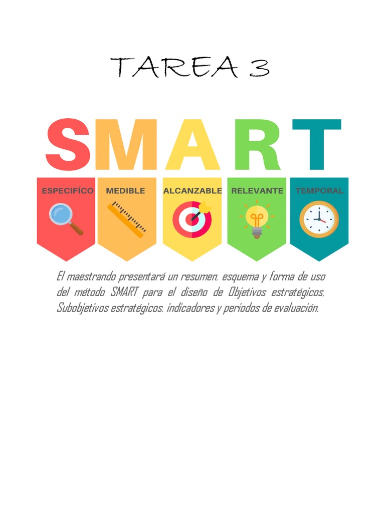 Tarea 3 - Metodo Smart - Daniela Bustos Hernandez - Mgirpcm22007 | PDF ...