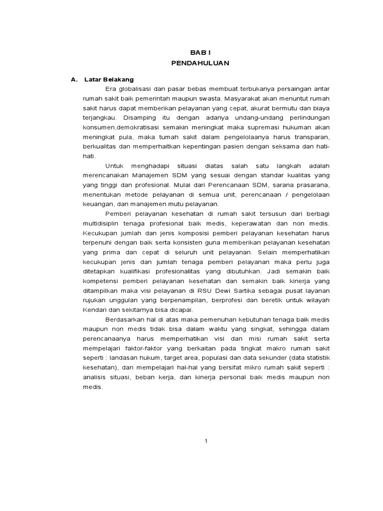 PEDOMAN PENETAPAN JUMLAH STAF | PDF