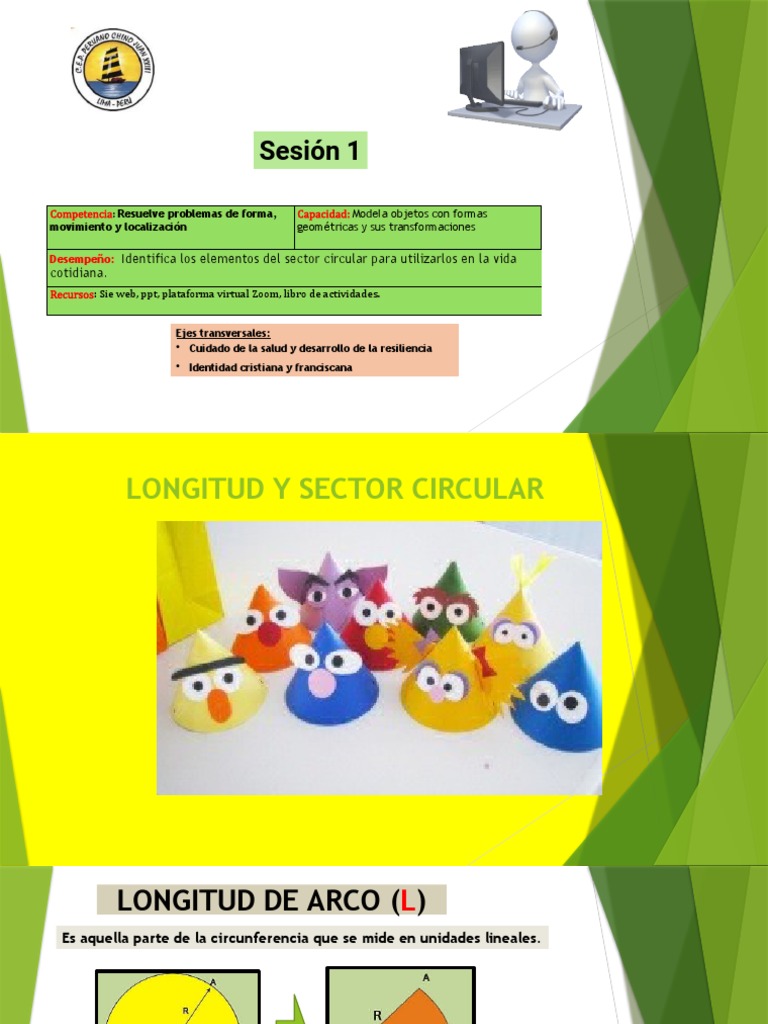 6 - Sector Circular - Clase | PDF | Matemática Elemental | Geometría