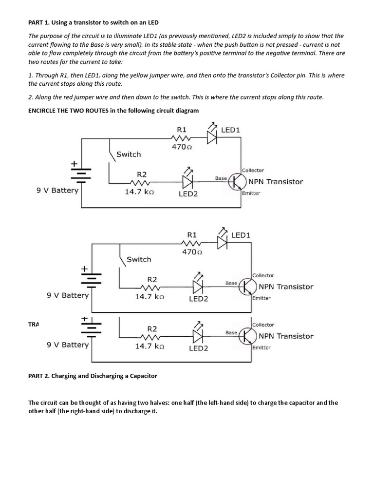 Act Sheet For Robotics | PDF | Capacitor | Electrical Network