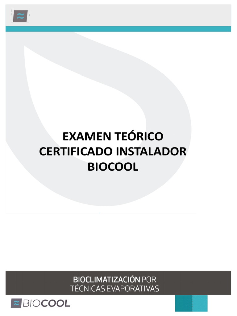 Examen Biocool | PDF