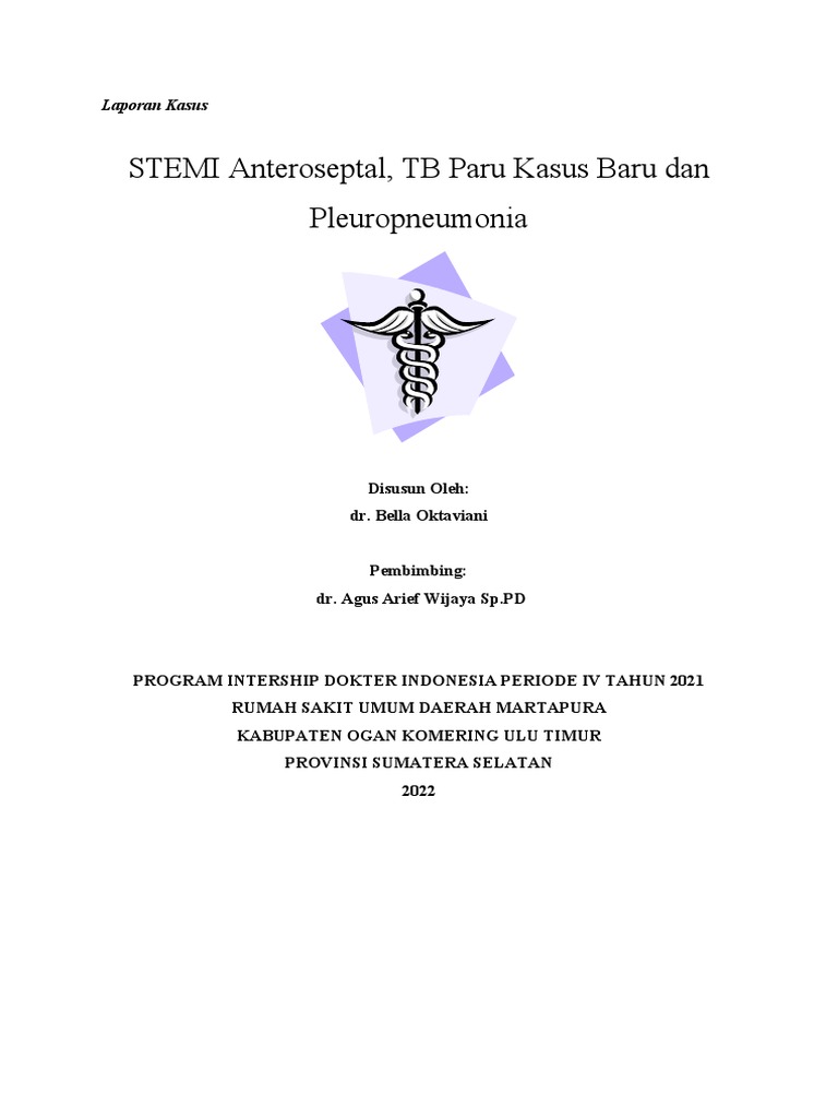 Kasus STEMI dan TB Paru pada Pasien | PDF