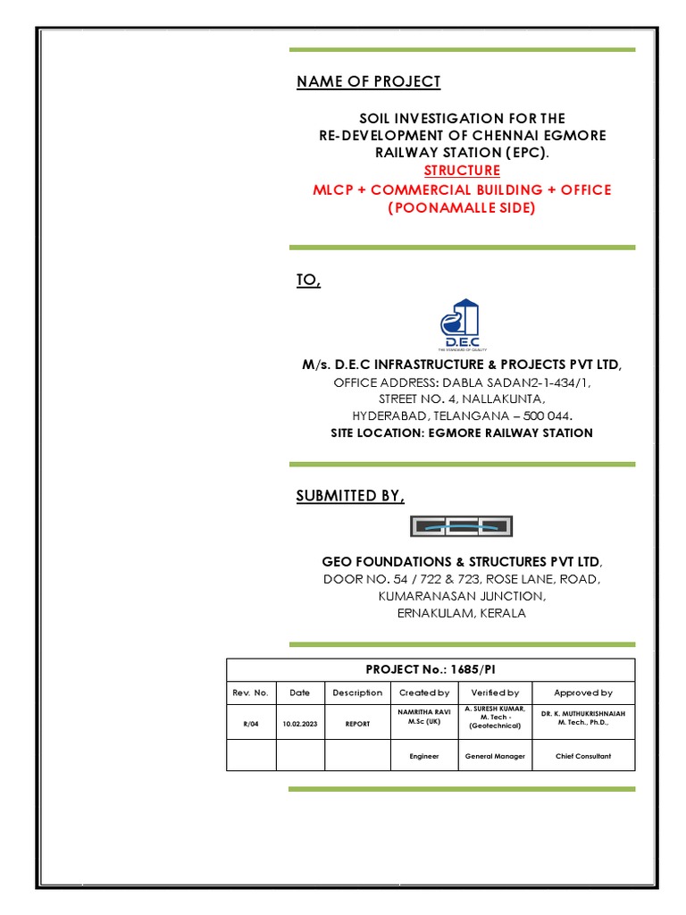 Name of Project: Structure MLCP + Commercial Building + Office ...