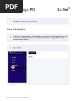 Modul Input Renstra Sipd-Ri | PDF