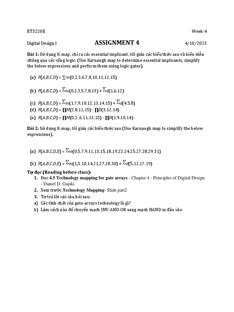 Assignment 4 | PDF