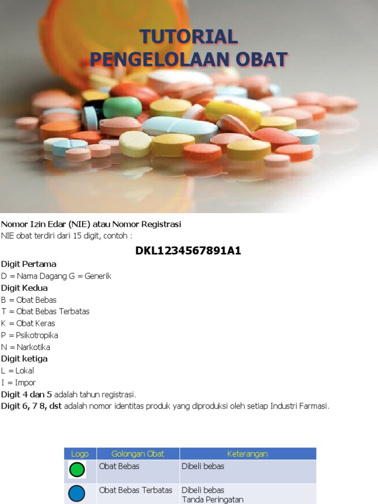 Tutorial Pengelolaan Obat | PDF