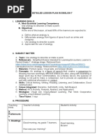 A Detailed LessoN Plan in Teaching Linear and Nonlinear Text | PDF ...