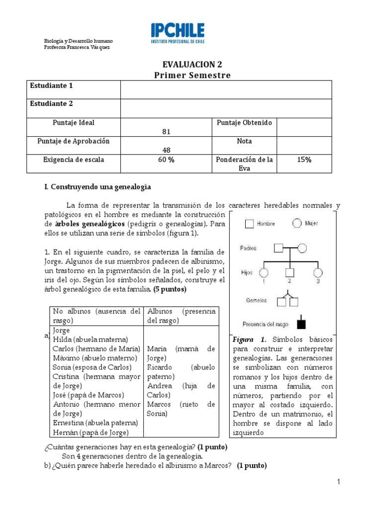 Eva 2 | PDF | Dominancia (Genética) | Alelo