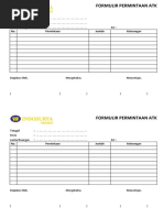 Form Keluar Masuk Barang | PDF