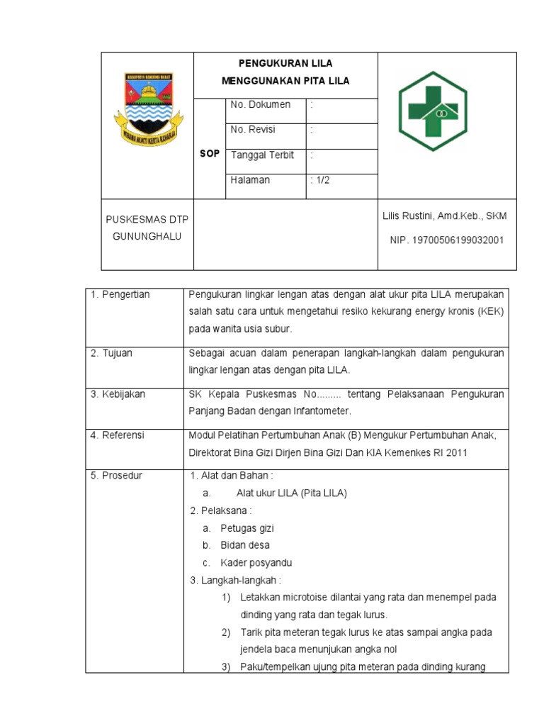 PENGUKURAN LILA MENGGUNAKAN PITA LILA | PDF