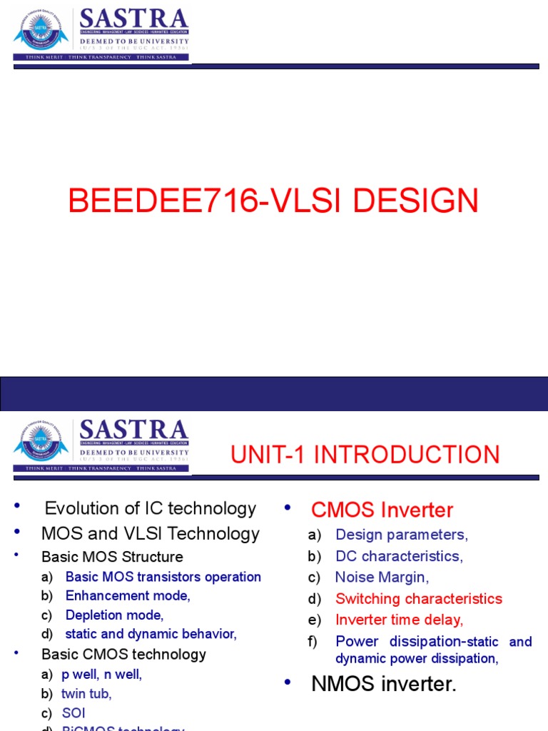 CMOS Inverter-Switching, Time Delay | PDF | Mosfet | Cmos