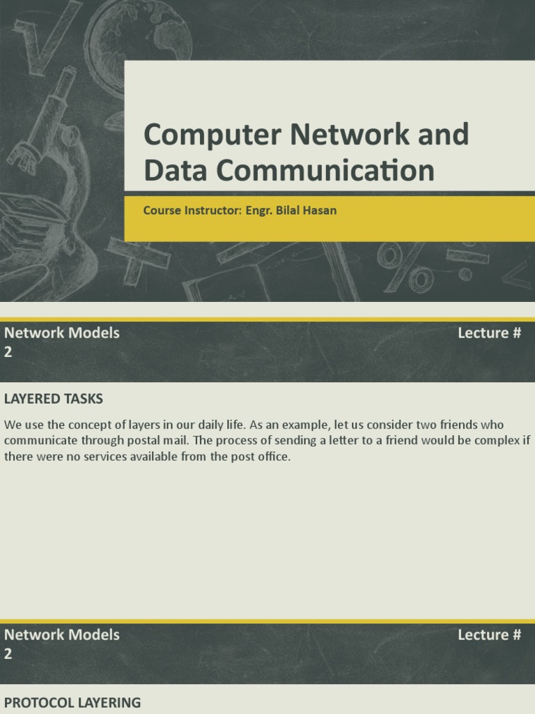Computer Network and Data Communication: Course Instructor: Engr. Bilal Hasan | PDF | Internet ...