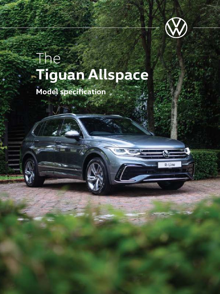 Volkswagen Specsheet Tiguan Allspace Web | PDF | Trunk (Car ...
