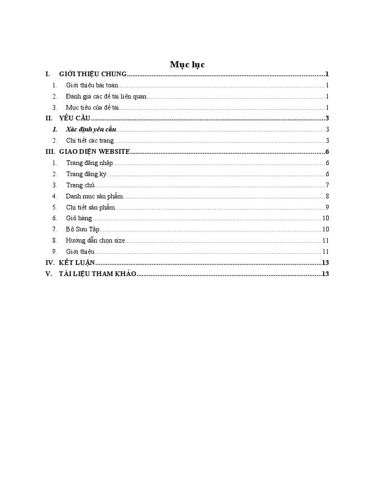 BTL - LTW Ban Quan Ao | PDF