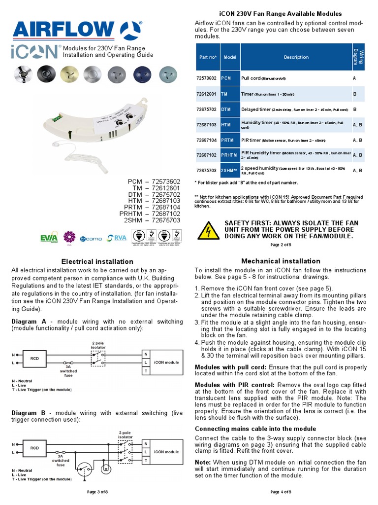 iCON 230 Module Instructions and Wiring | PDF | Electrical Connector ...