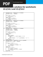 Trace Table Questions Answers | PDF | Career And Technical Education | Educational Stages