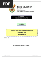 GR 10 Term 1 2019 EFAL Resource Pack African Dustbin | PDF | Race ...