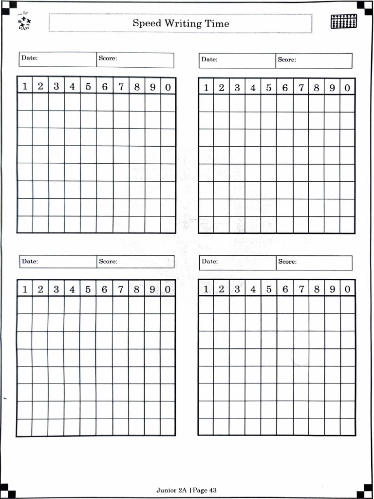 Speed Writing Abacus | PDF