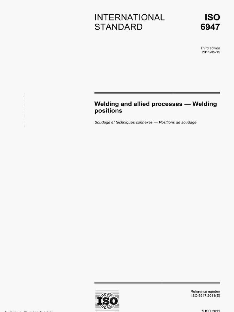 Iso 6947-2011 | PDF