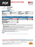 Sbi Policy Payment Receipt | PDF | Insurance | Life Insurance