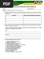 Balangkas Example. | PDF