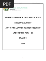 Grade 11 Life Orientation Revision Notes | PDF | Goal