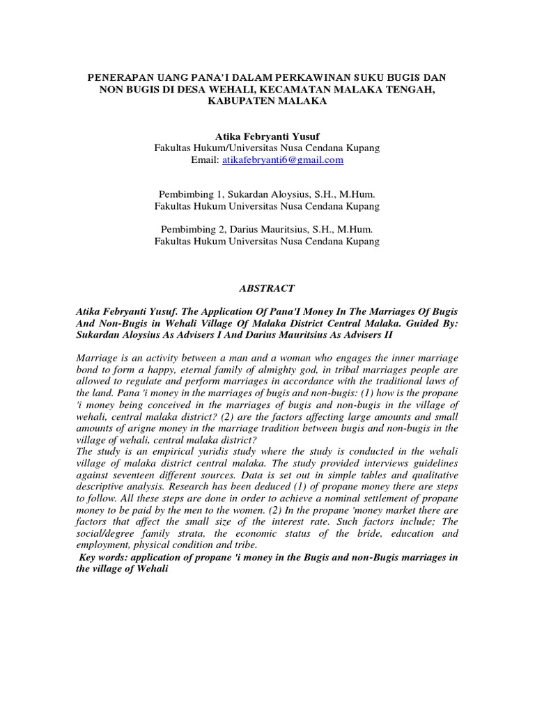 Jurnal Atika Yusuf 2 Baris | PDF | Indonesia