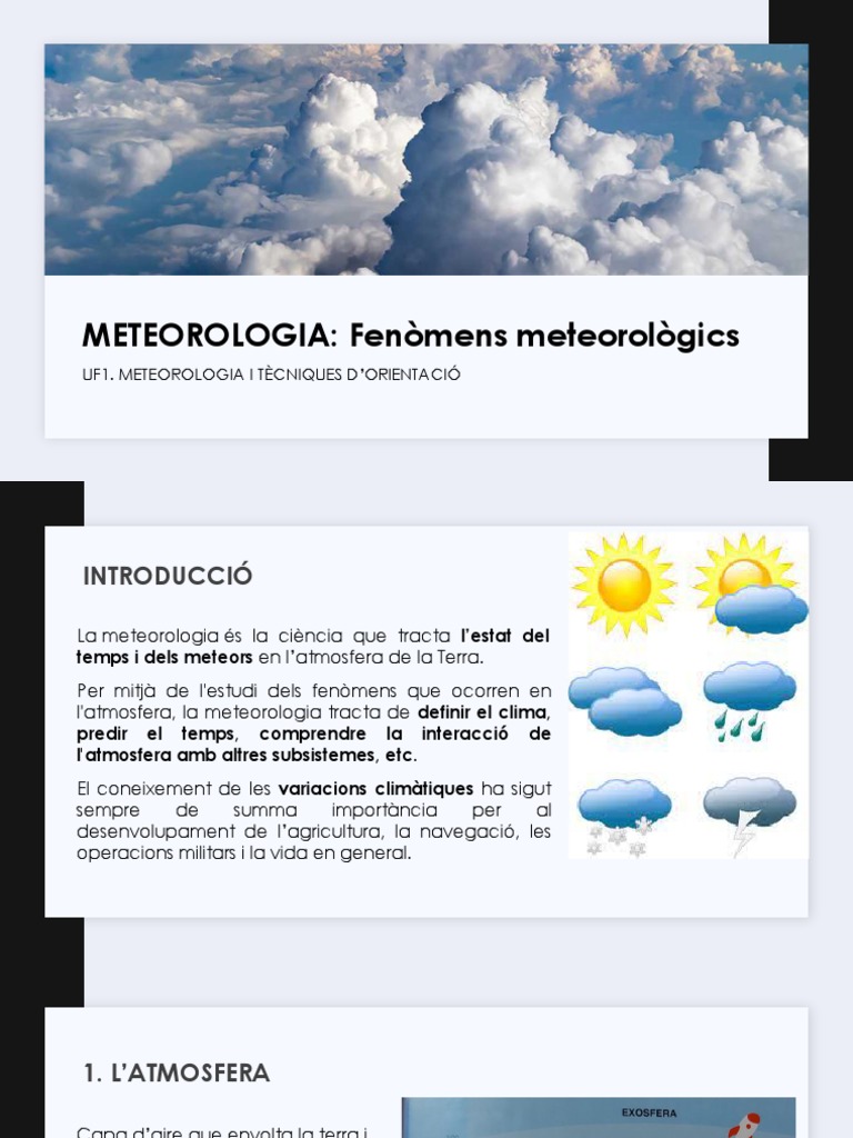 Fenòmens Meteorològics | PDF