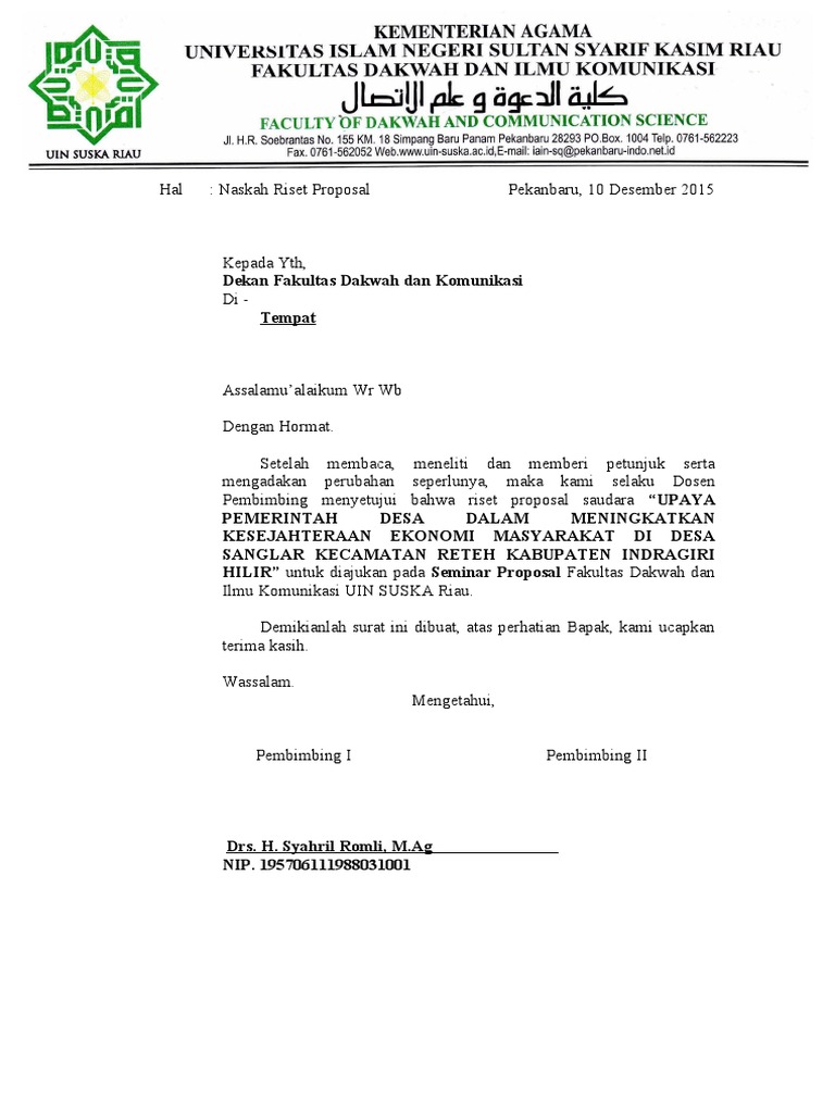 FORMAT Cop Surat | PDF | Ilmu Sosial