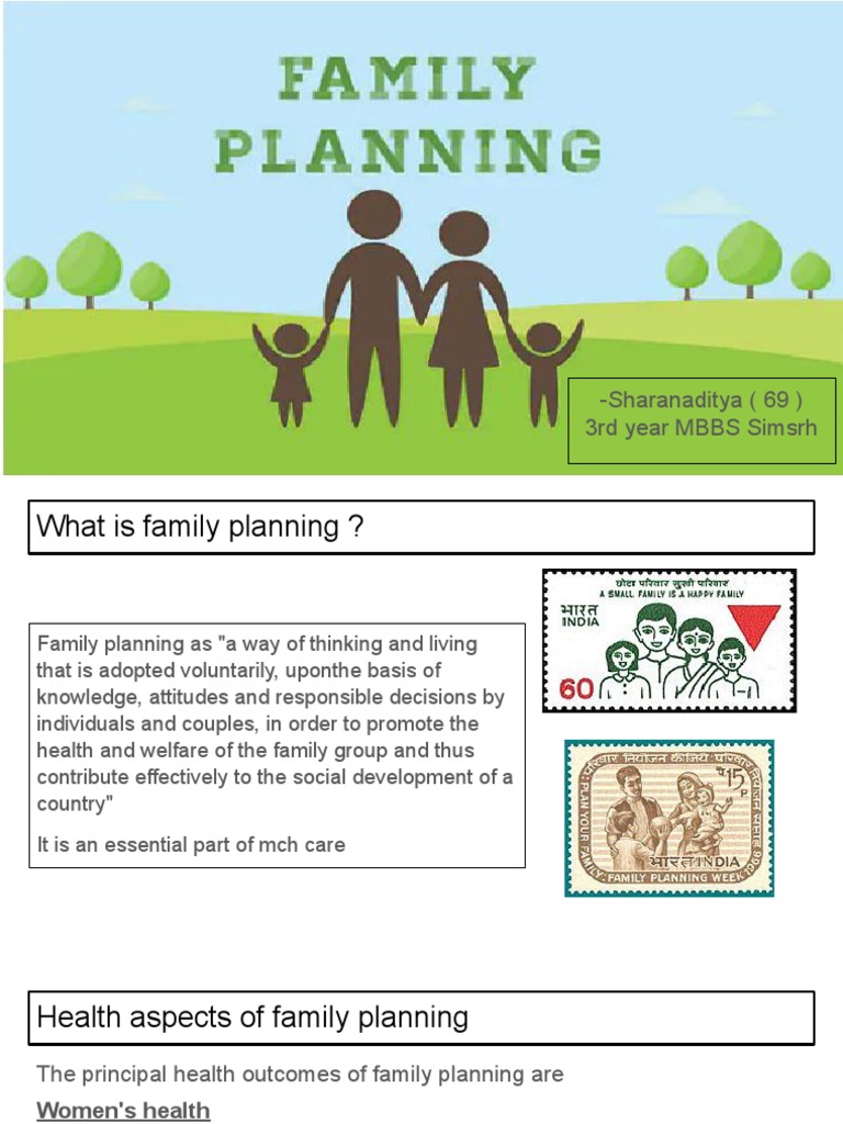 Family Planning Programmes and Delivery Systems | PDF | Family Planning ...