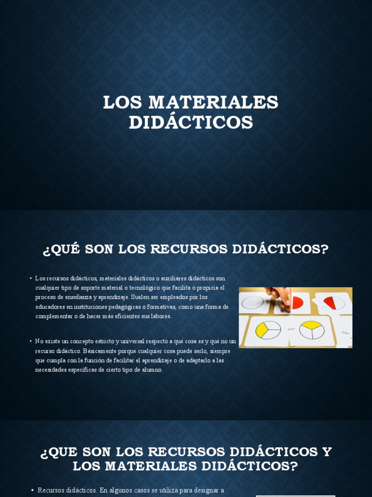 Recursos y Materiales Didácticos | PDF