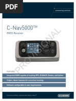 CNAV - C-Nav GNSS Correction Services | PDF | Communications Satellite | Global Positioning System