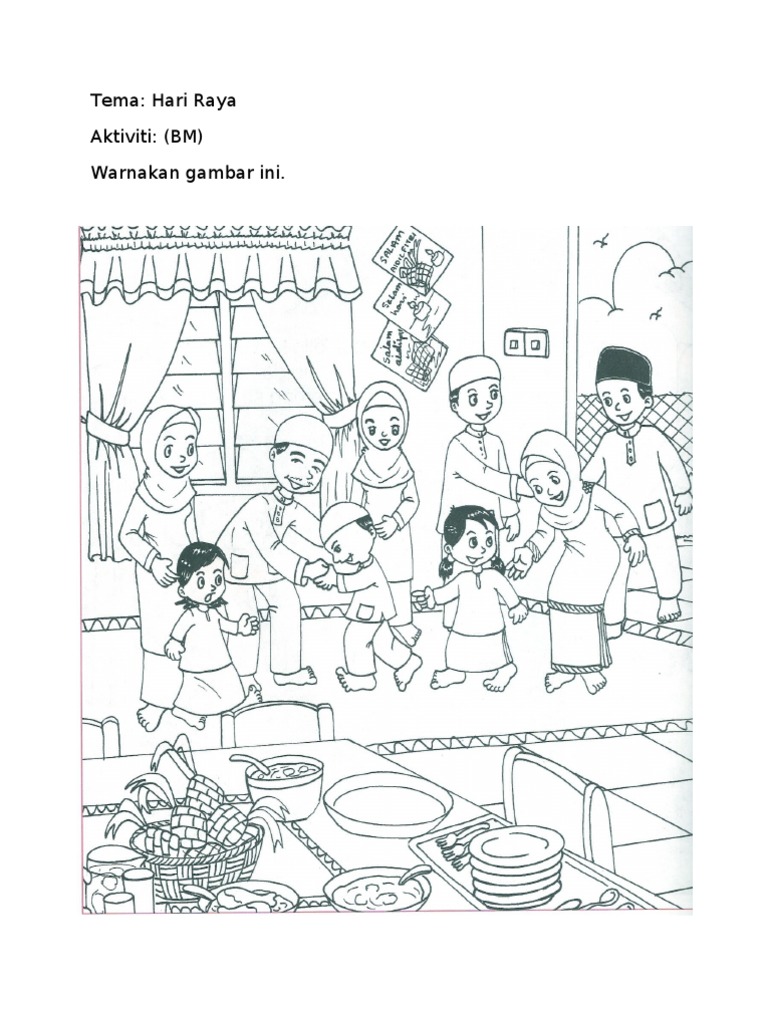 Lembaran Kerja Hari Raya | PDF