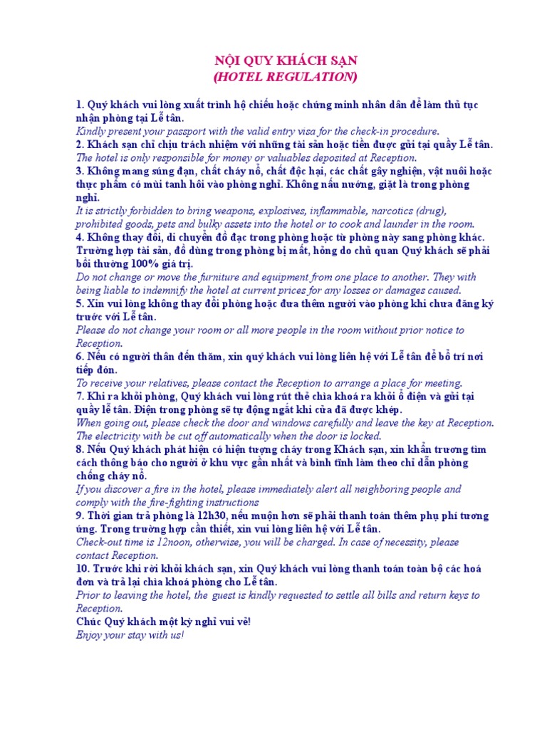 N I Quy Khách S N | PDF