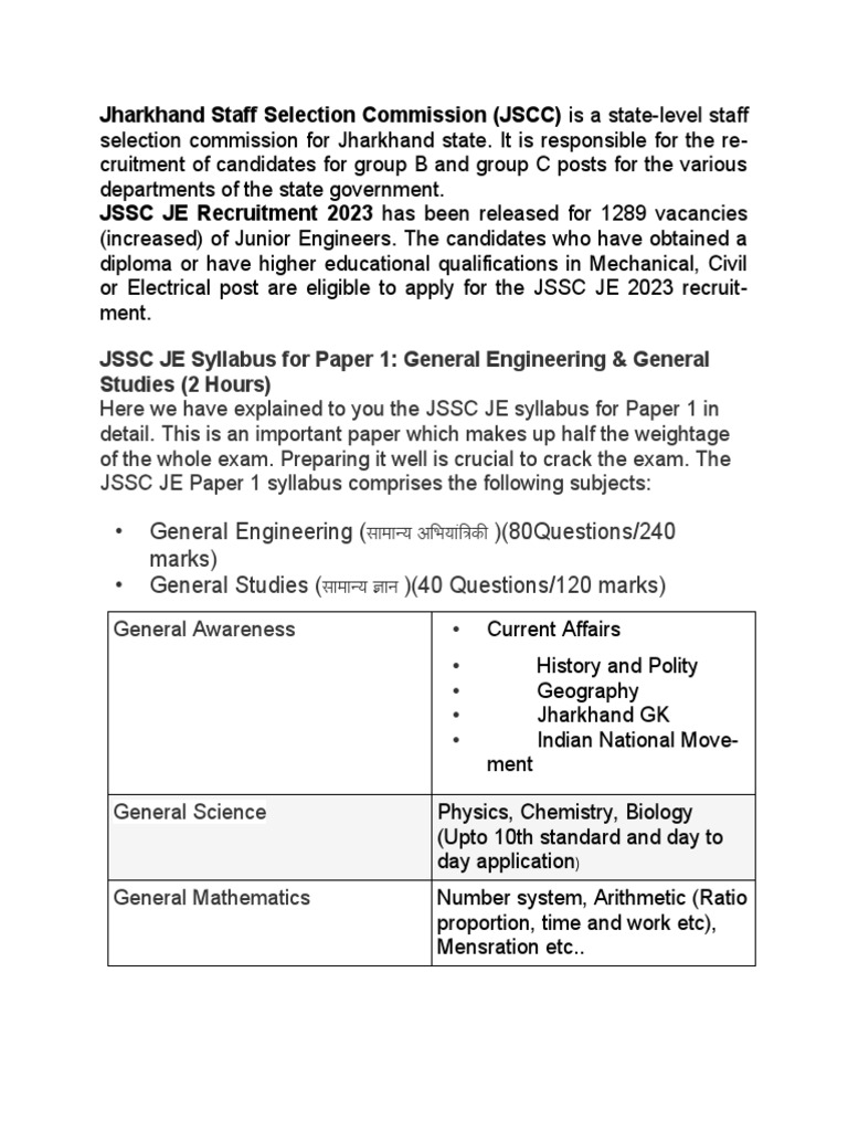 JSSC Je Pattern | PDF | Engines | Engineering