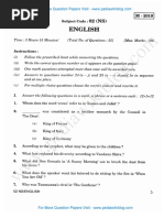 CSEC English B Paper 1 Answer Key | PDF | Art | Science & Mathematics