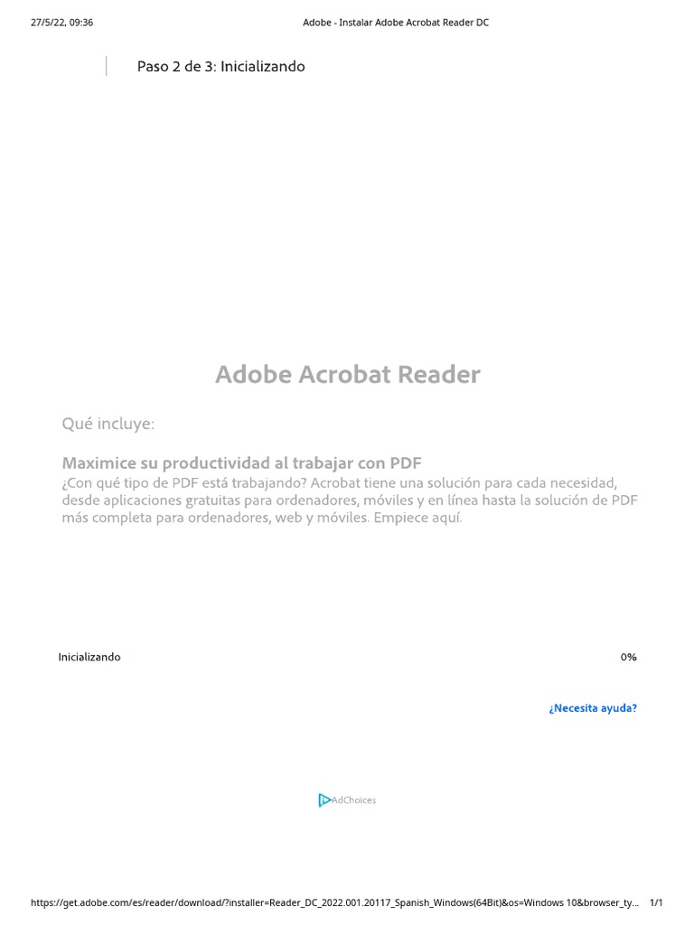 Adobe - Instalar Adobe Acrobat Reader DC | PDF
