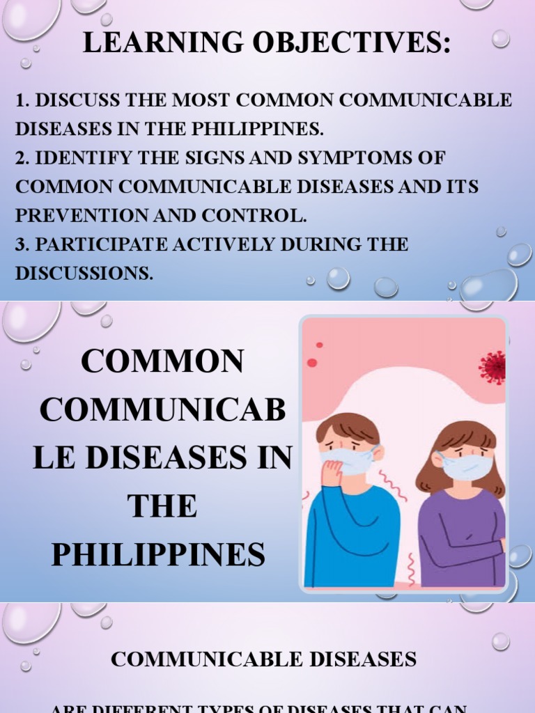 Common Communicable Diseases GR.8 Lesson 3RD Q | PDF | Infection | Diarrhea