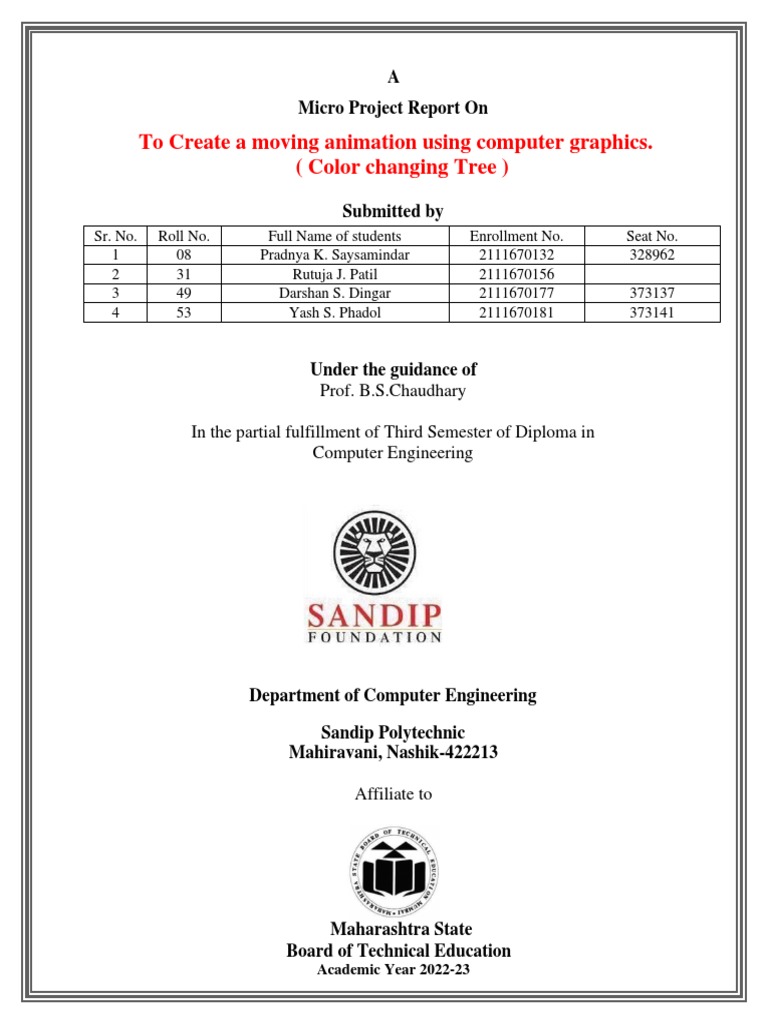 CGR Final Project | PDF | Graphics | Computer Graphics